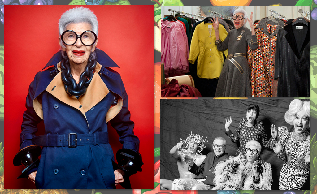 Iris Apfel faz 98 anos e doa 90 looks completos e mais de mil ...